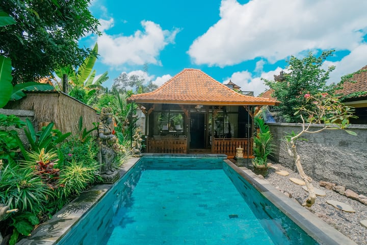 Private Room Pool Villa With Kitchen & Easy Access - Ubud