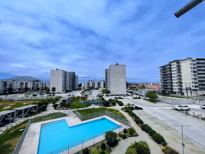 Departamento 3d, 2b 1e, Cercano Al Faro Y Mall. - La Serena