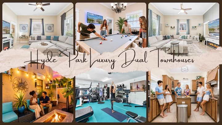 Hyde Park Dual Townhouse With Gym - Tampa, FL