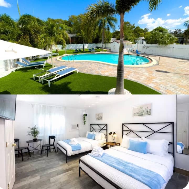 Clearwater Getaway W/ Pool • 3 Miles To Beach #4 - Clearwater, FL