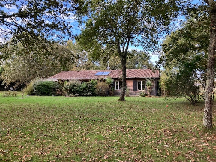 Ma Maison En Bois Dans Les Landes - Soustons