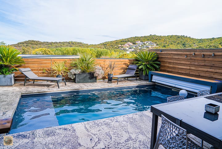 Villa Core Di Favona-piscine Privée-corsu Di Core - Corse