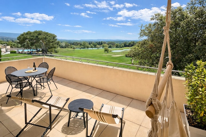 La Plus Belle Vue Du Golf-
Terrasse En Provence - Cavaillon