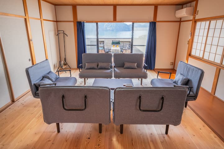 Oceanfrontprivatehousebbqupto14guestswakasabayview - 小濱市