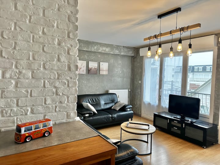 Ludivine - Appart 7p Avec Balcon Et Parking - Quend Plage