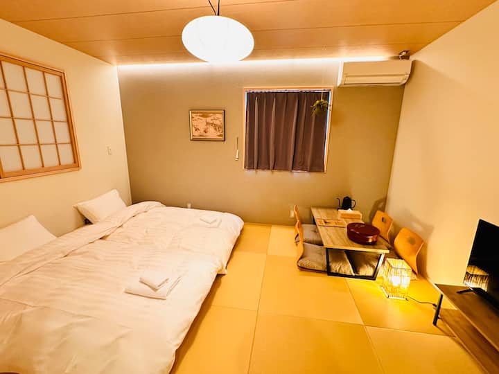 Brand New 2026 Tatami Ryokan – Premium Twin - Nara