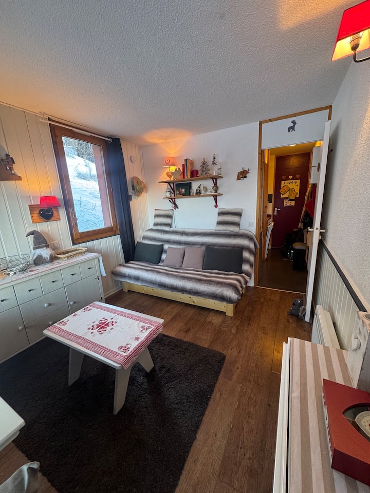 Studio Pied Des Pistes Avec Vue Exceptionnelle ! - Les Coches