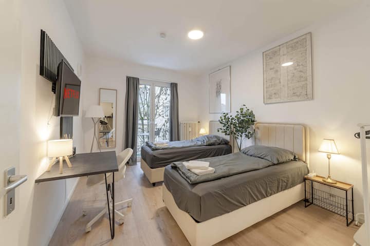 Zentral | Für 6+ | Nähe Messe/hbf | Balkon | Wlan - Essen