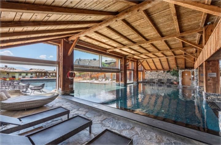 Studio Cosy Centre Crans | Piscine & Spa | Parking - Crans-Montana