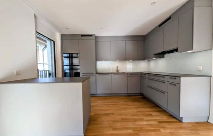 Luminous Modern Oasis In The Heart Of Oerlikon - Zurique