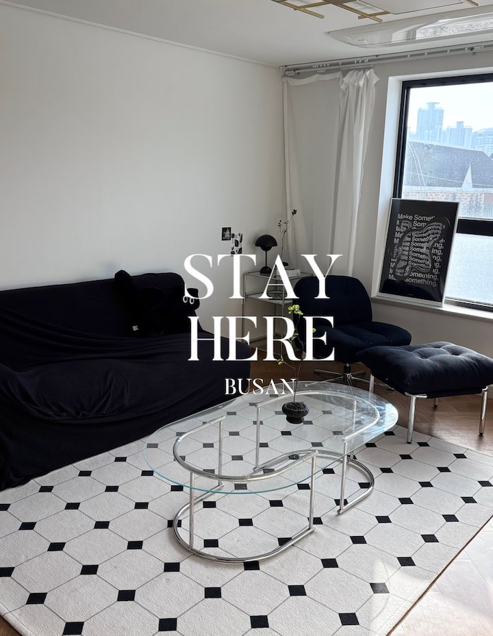 Legal/newopen/광안리/단체숙소/침실3개/엘리베이터/무료픽업/무료주차2대 - Busan