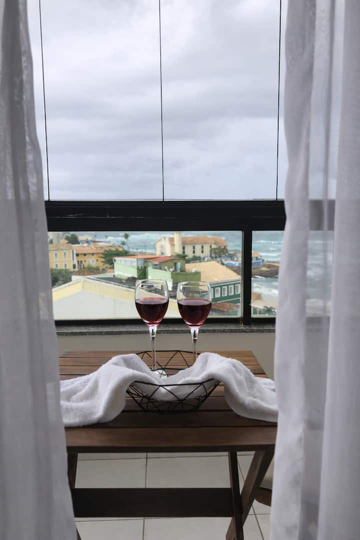 Flat Completo Com Vista Mar  Excelente Localização - Salvador