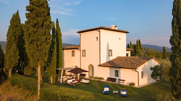 Storica Villa Con Piscina Vista Firenze - Florenz