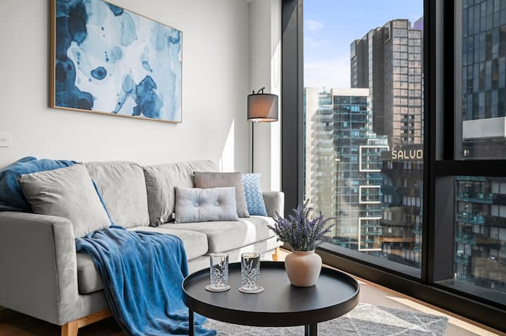 Sky-high 2br Luxury | 31st-floor Views Near Crown - Austrália