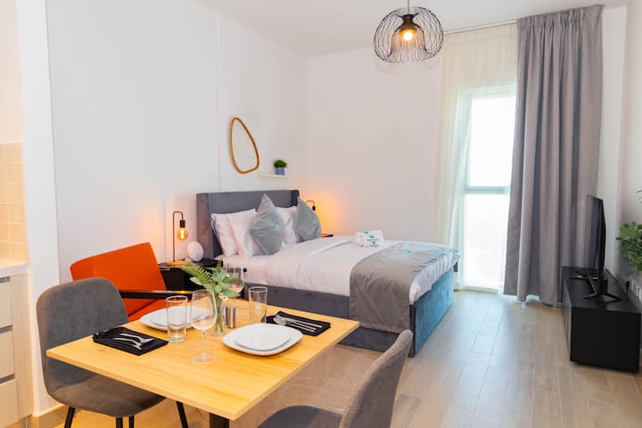 Bright And Vibrant Stu In Water's Edge 1 Yas - Abu Dhabi