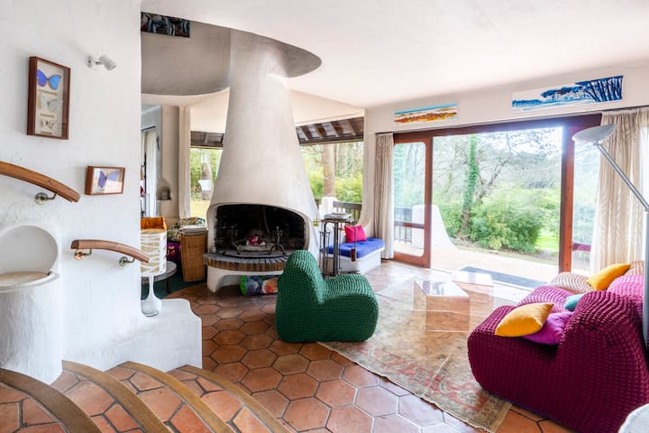 Villa 70's Atypique Sur Le Golf D'hossegor - Soorts-Hossegor