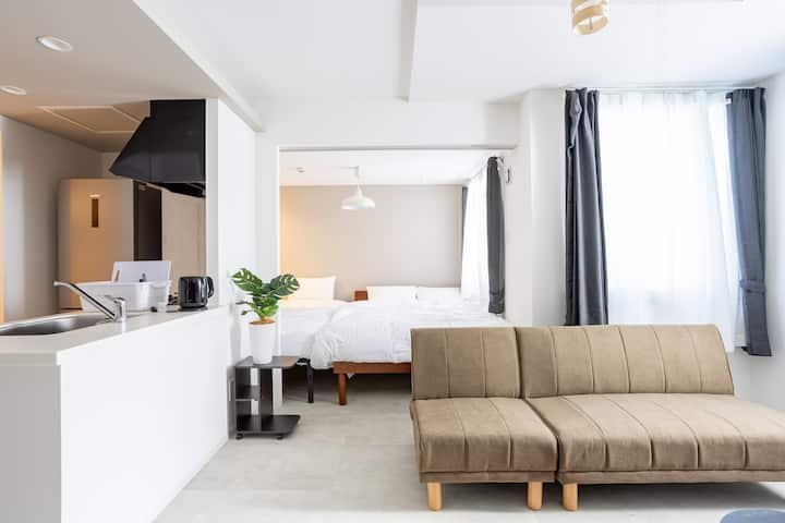 103【新築】【狸小路まで市電10分】【wi-fi】【デザイナーズms】 - Sapporo