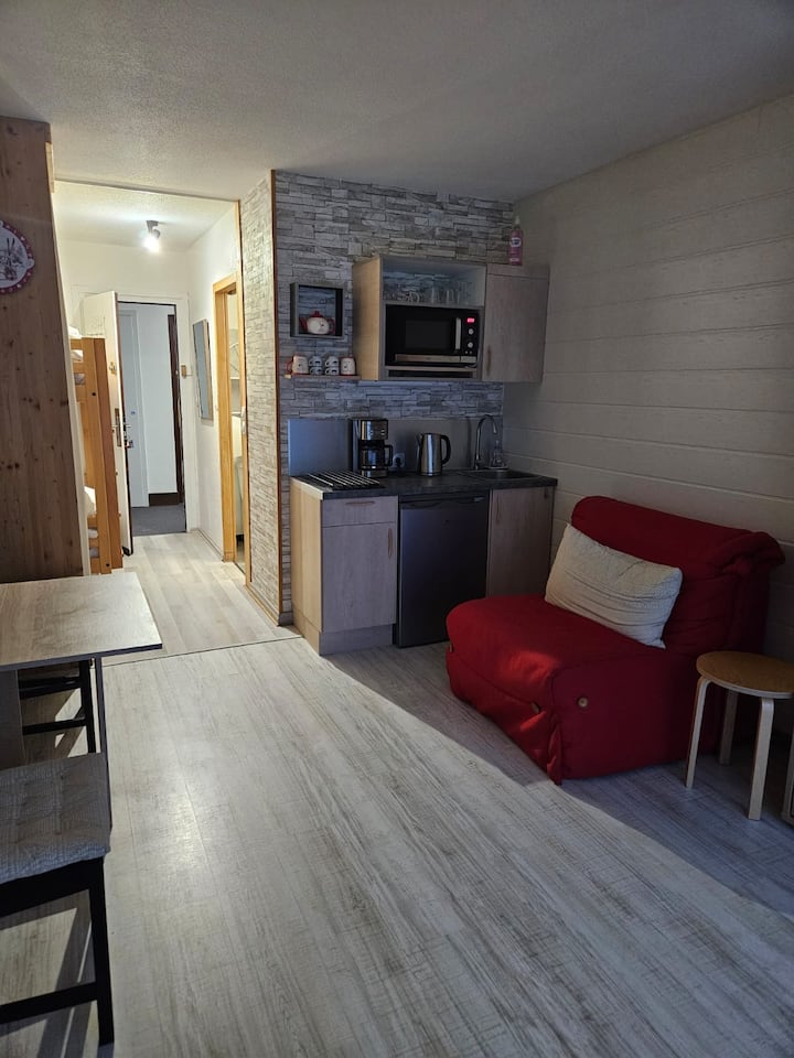 Appt 210  20m2 Avec Balcon Residence Le Galaxie - Corrençon-en-Vercors