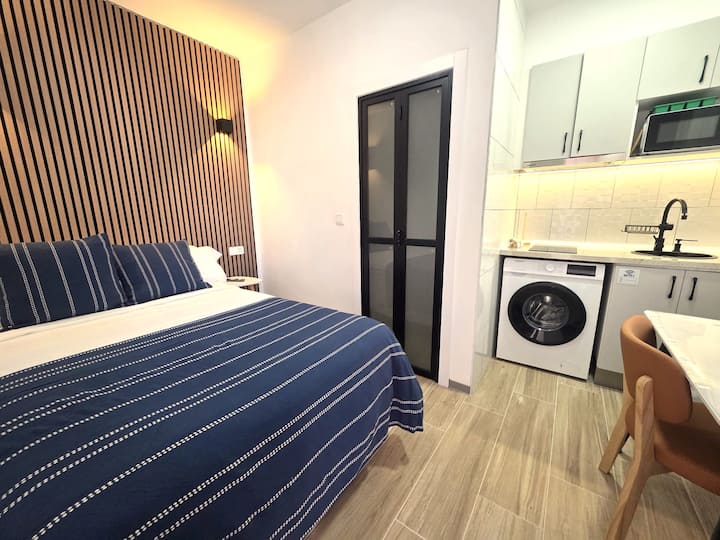 204 Nuevo Estudio &Baño Privado Wifi A/c. - Getafe