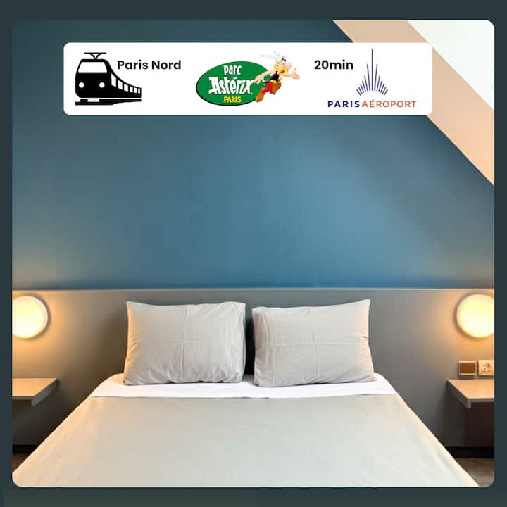 Chambre Double - Paris - Cdg - Asterix -Chantilly - Chantilly