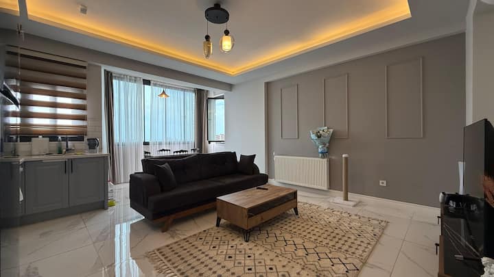 Новая и уютная квартира с шикарным видом на море - Mersin