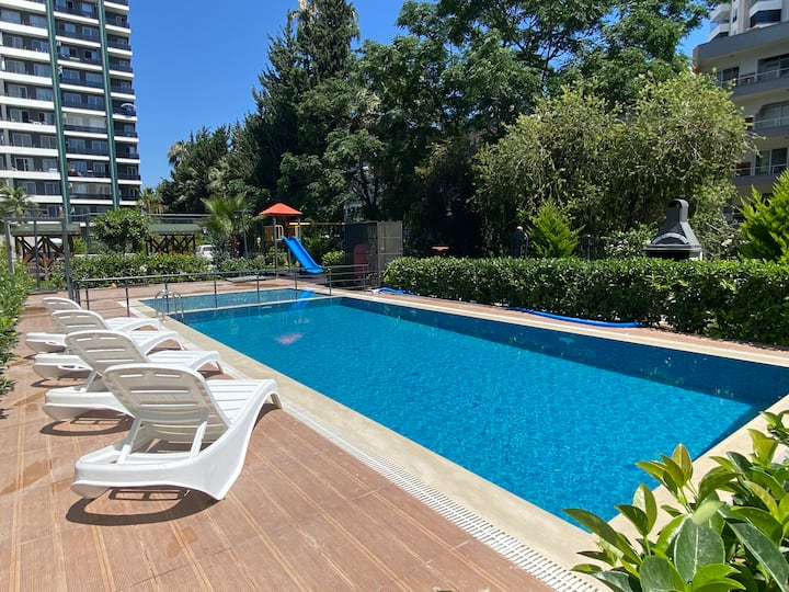 Новая и уютная квартира с шикарным видом на море - Mersin