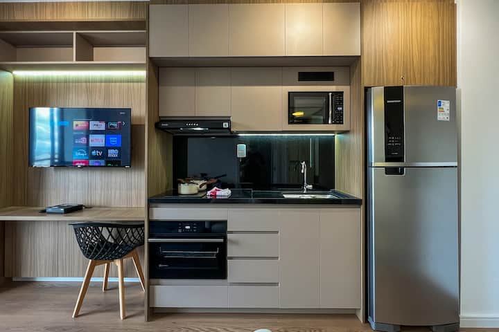 Apê Vista Incrivel 14º /Completo A/c, A 7min Aero - Brasil