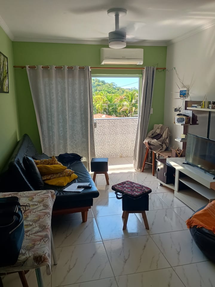 Apto 2quarto 2 Banheiros A 500 Mt Praia Tenório - Ubatuba