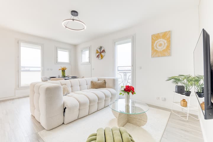 Superbe Appartement Cosy Pour 4 Personnes - Ermont