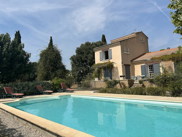Villa With Pool, Garden And Exceptional Views - Beaumes-de-Venise