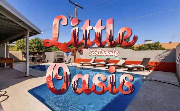 Little Oasis | Pool, Spa & Game Room - Mesa, AZ