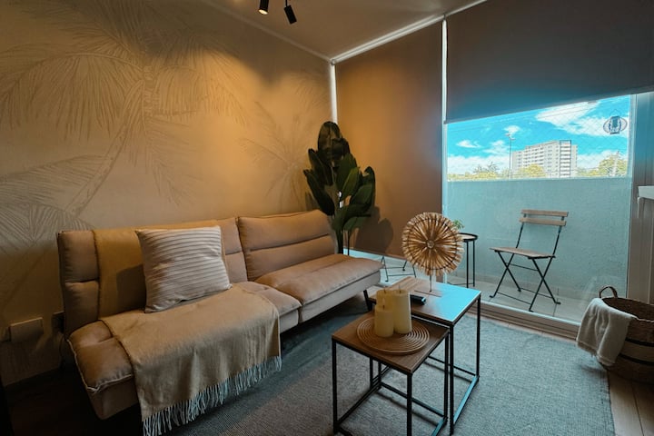 Dpto. Bali + Piscina + Wifi - Quilicura