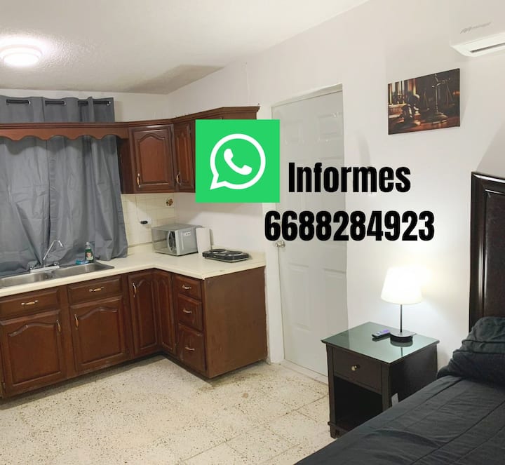 Confortable Habitación Independiente Con Cocineta - Los Mochis