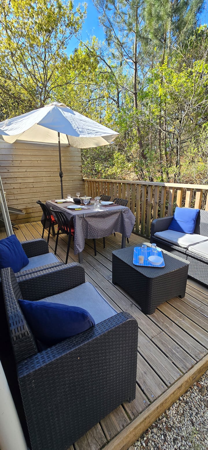 Chalet Au Khélus Piscine Nature Bassin D’arcachon - Gujan-Mestras