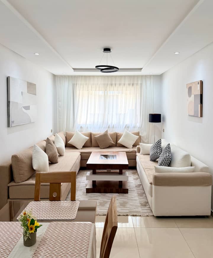 Charming 2 Bedroom Apartment In Agdal - Rabat