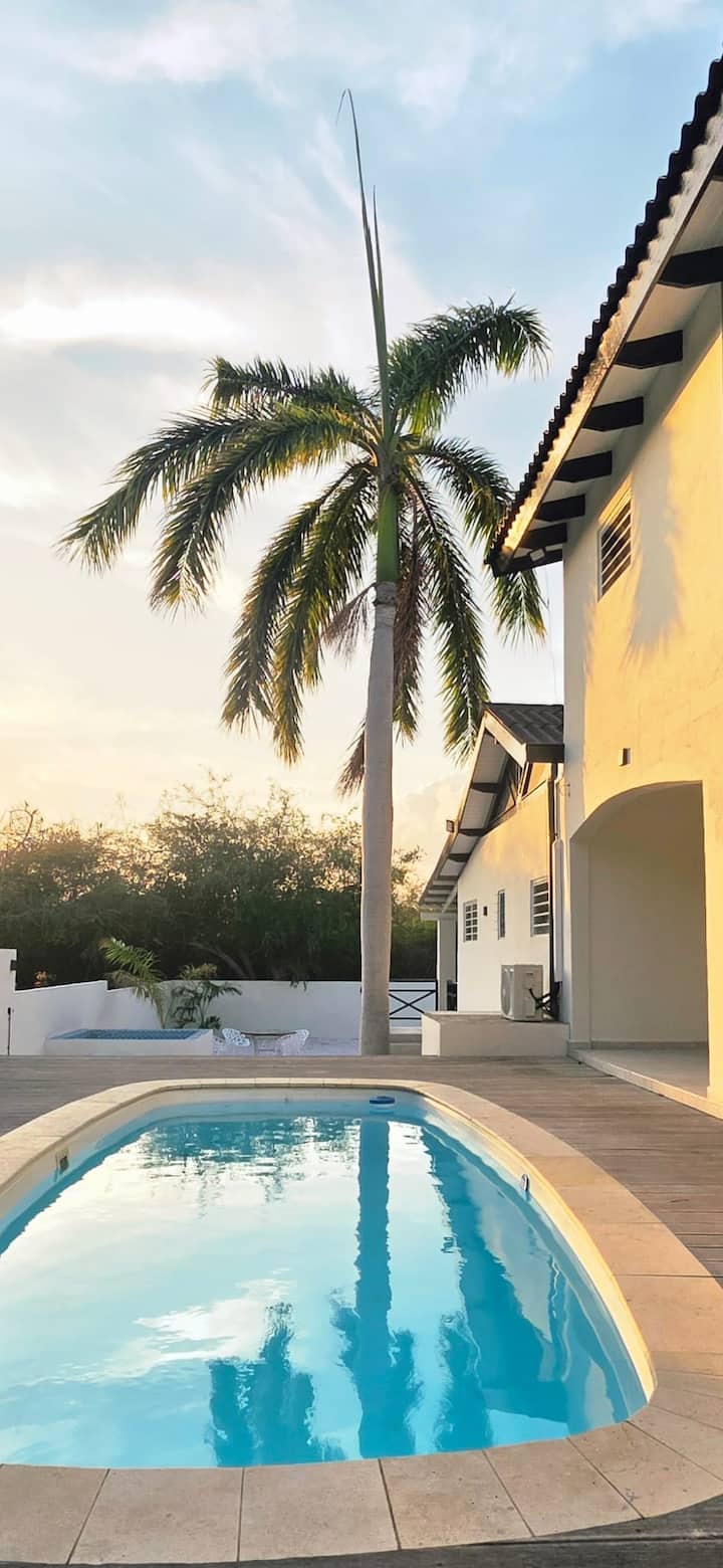 D: Appartement Met 1 Slaapkamer Zwembad & Jacuzzi - Curaçao