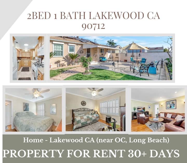 Quiet & Central Lakewood 2br | Freeway Access - 諾沃克