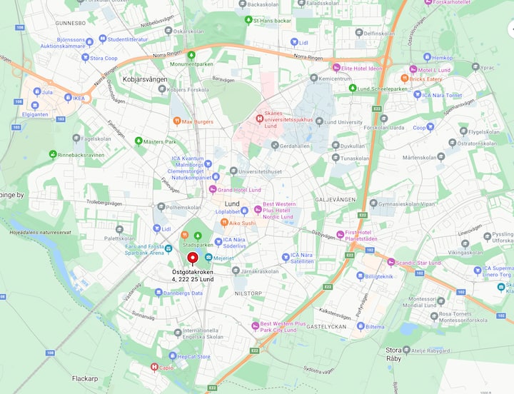 Quiet Studio By Stadsparken Near Lund Centre - Lund