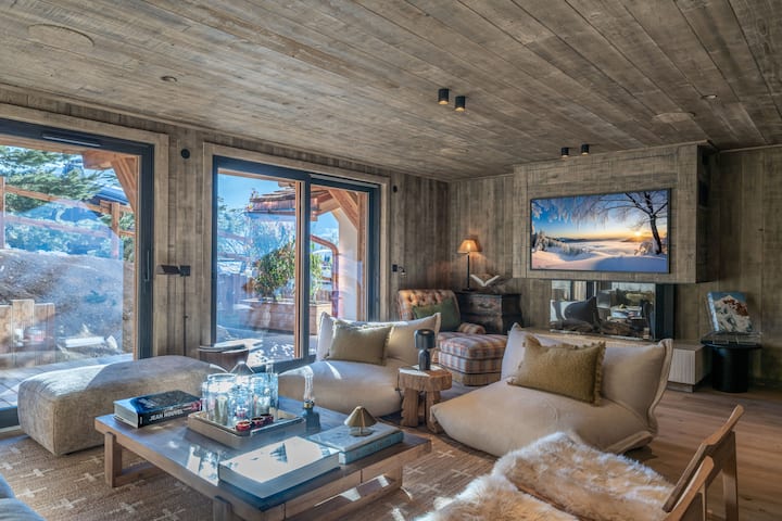 Megève Mont D’arbois 4 Ch Luxe Sauna - Megève