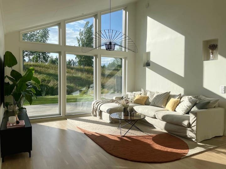 Modern Enplansvilla - 於默奧