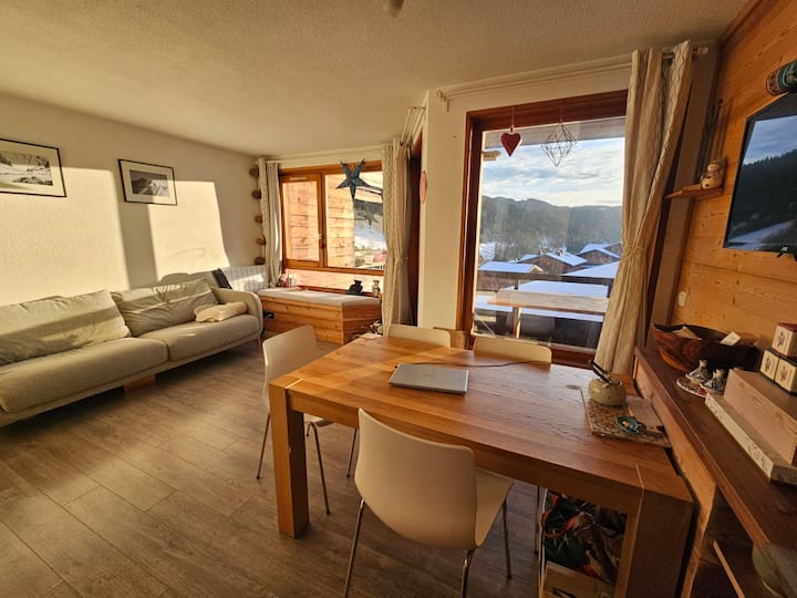 Studio Lumineux Proche Des Pistes Et Du Centre - Les Gets