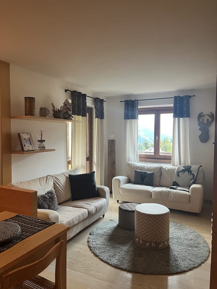 Bilocale 65mq Con Vista, Zona Terme, Ristrutturato - Bormio