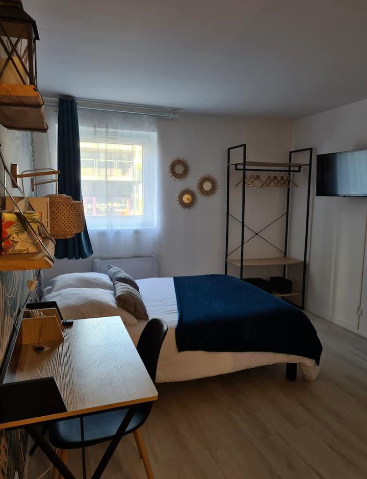 Charmant Studio, Hypercentre - Saint-Brieuc