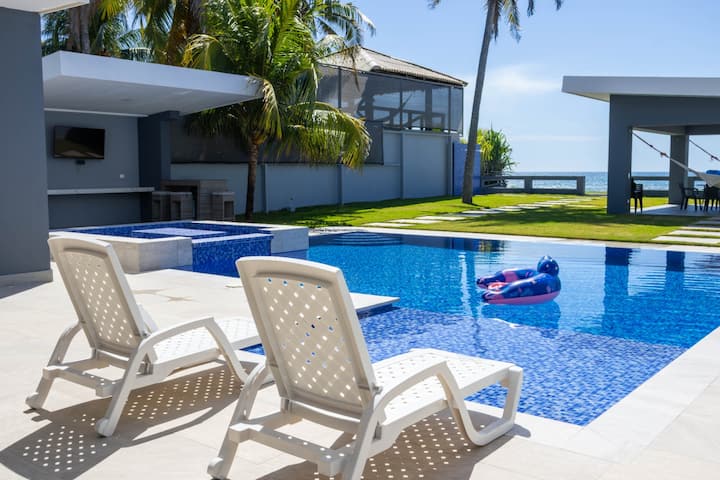 Rancho En La Costa Del Sol Frente Al Mar “Marena” - El Salvador