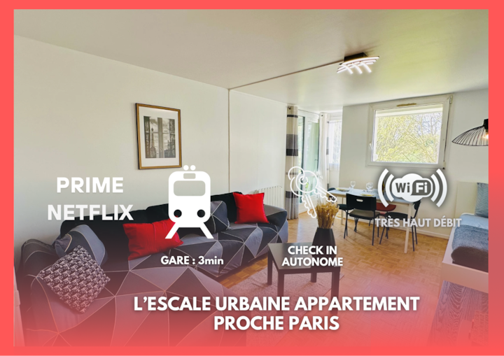 Near Paris And Disney - Rer A - 5 Personnes - Noisy-le-Grand