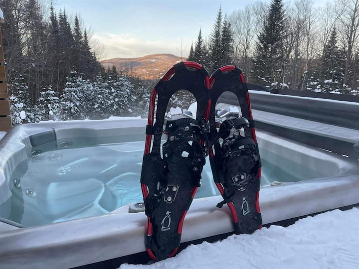 Charme-nord | Chalet Avec Spa Et Foyer - Sainte-Agathe-des-Monts