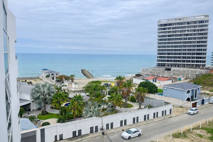 Suite Vista Al Mar En Barbasquillo | Playa+garaje - Manta