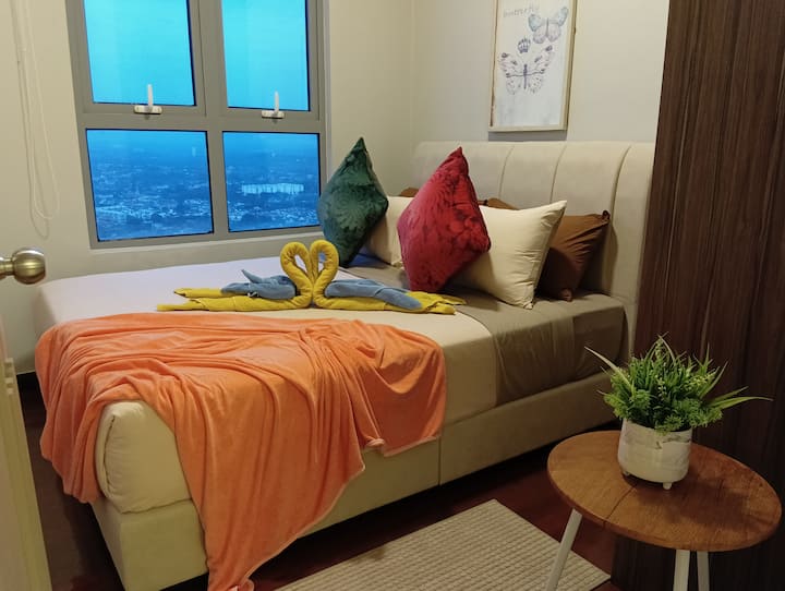3910 Family 3+1br 10pax/netfix /Free Parking - Malacca