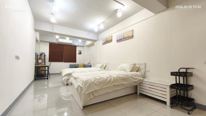 四人房,捷運江子翠站100公尺 - 싼샤 구