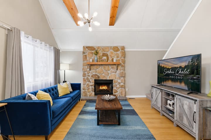 Hot Tub, Firepit, Ps5, Game Room, Ac/heat, Wi-fi - Arrowhead Lake, PA